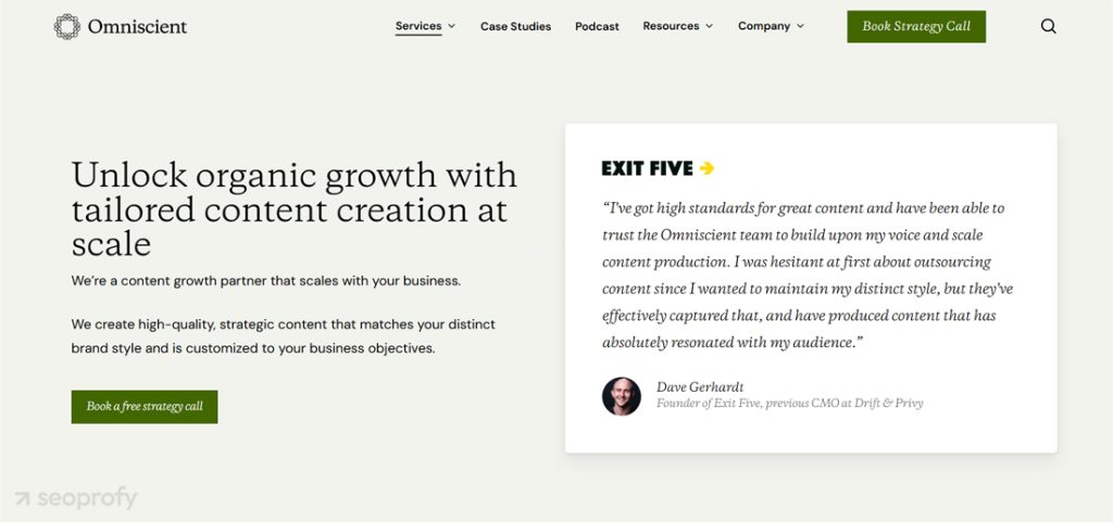 12 Best Content Creation Services for 2026 | SeoProfy
